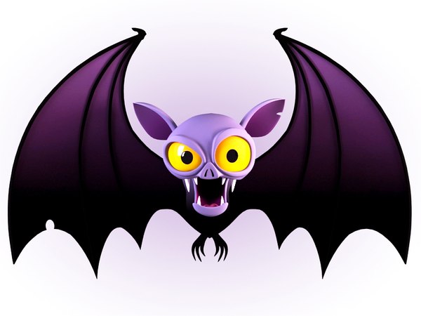 maya cartoon bat