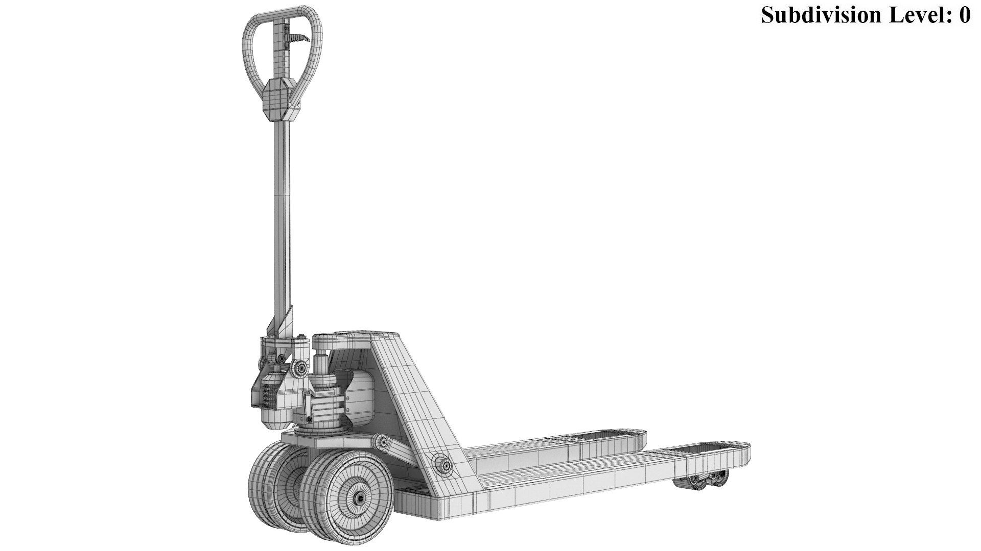 3D Two Detailed Warehouse Lifts model - TurboSquid 2119841