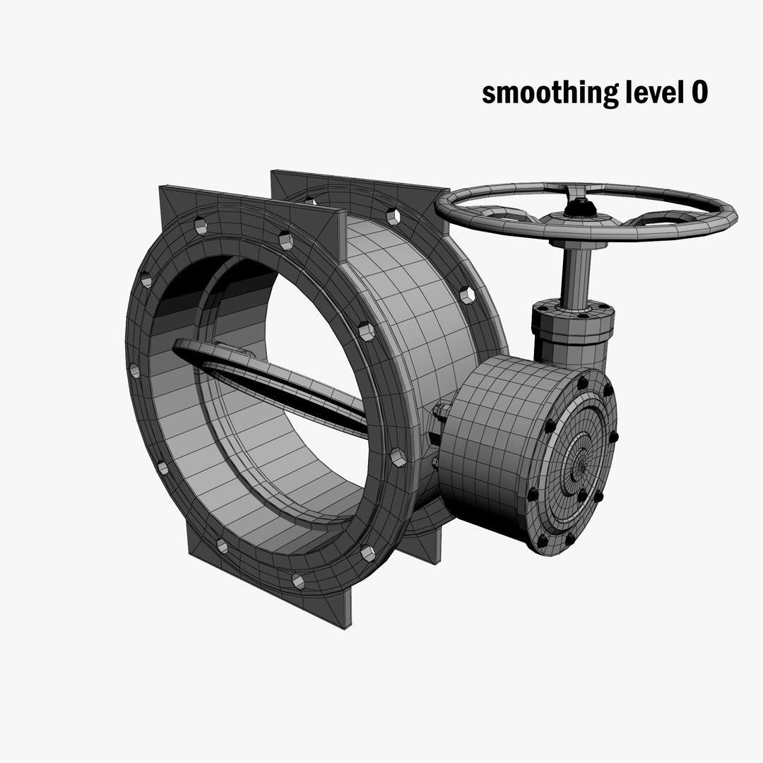 3D Model Gate Valve Dn 500 - TurboSquid 1165940