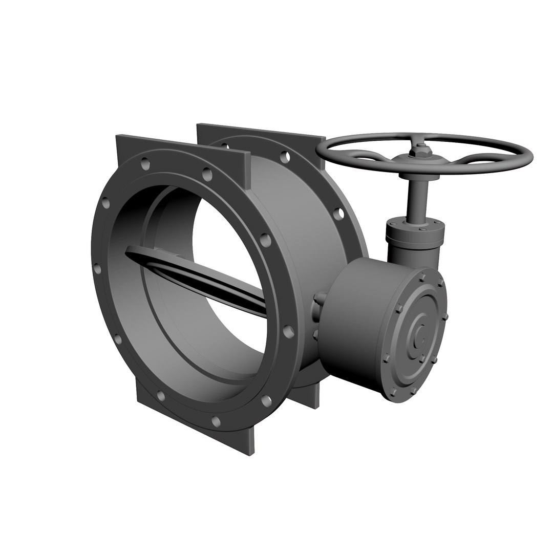 3D Model Gate Valve Dn 500 - TurboSquid 1165940
