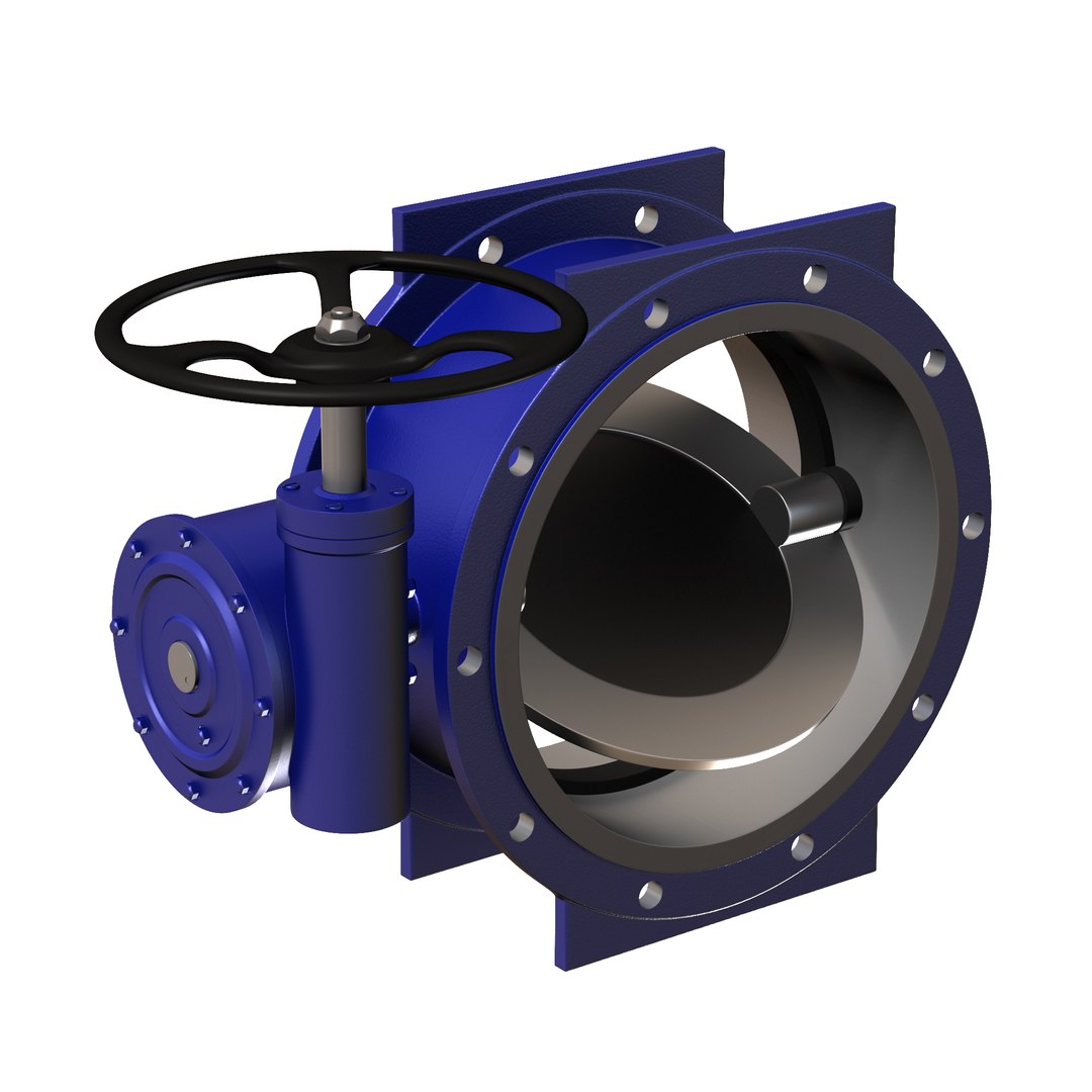 3D Model Gate Valve Dn 500 - TurboSquid 1165940