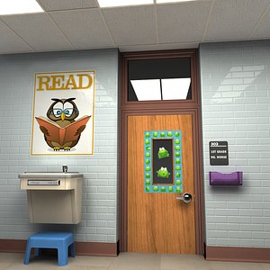 Classroom Maya Models for Download | TurboSquid