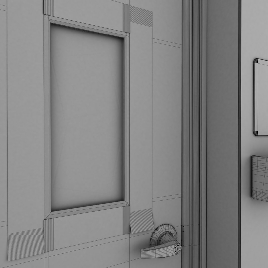 3ds Classroom Doorway Door Hallway