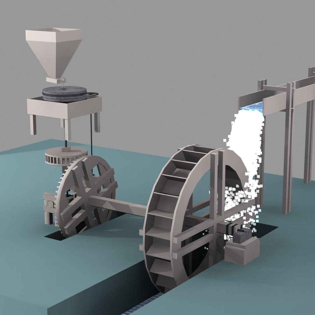 3d Model Water Machinery
