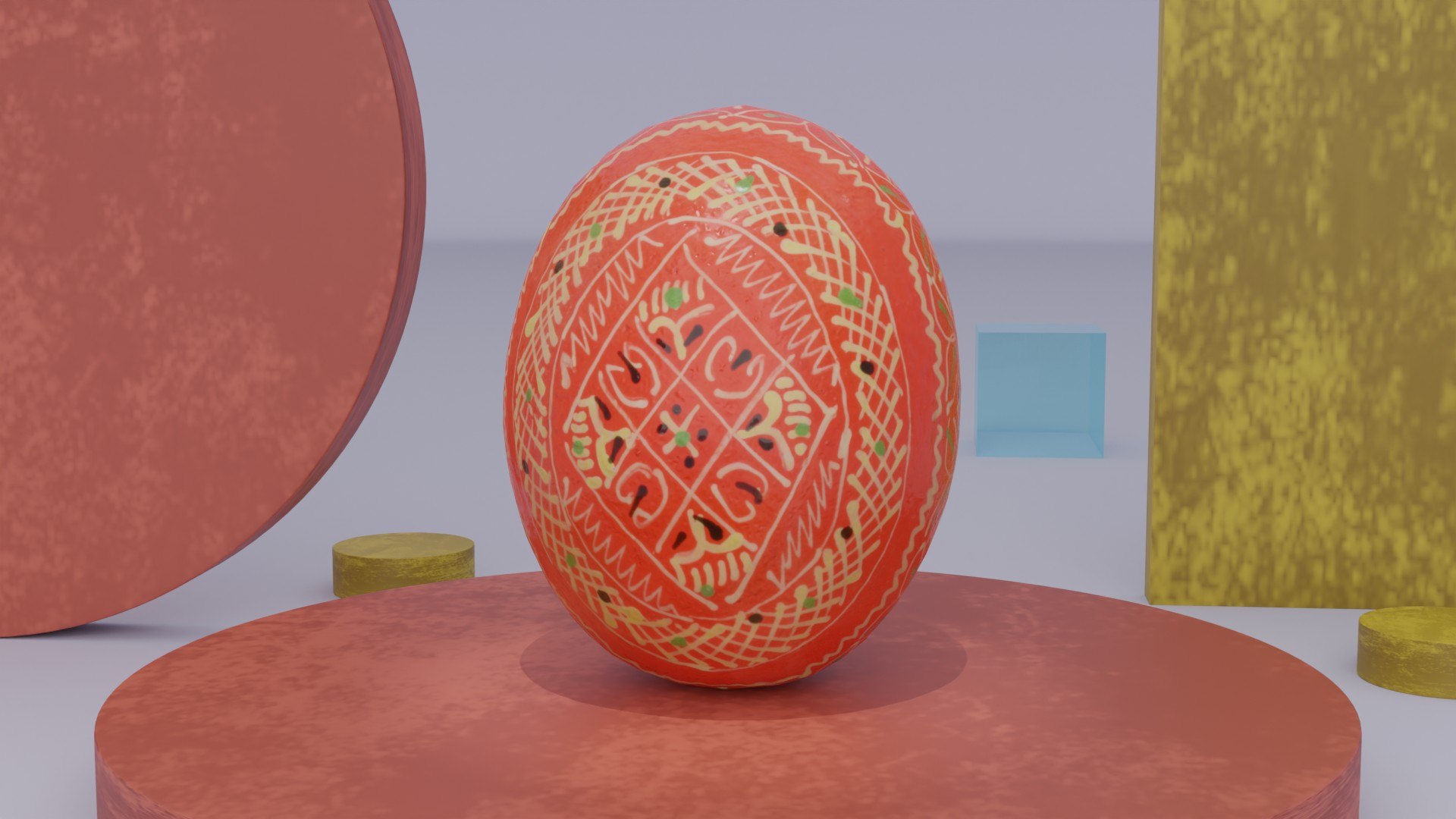 3D Easter Egg 02 Low-poly - TurboSquid 1951762