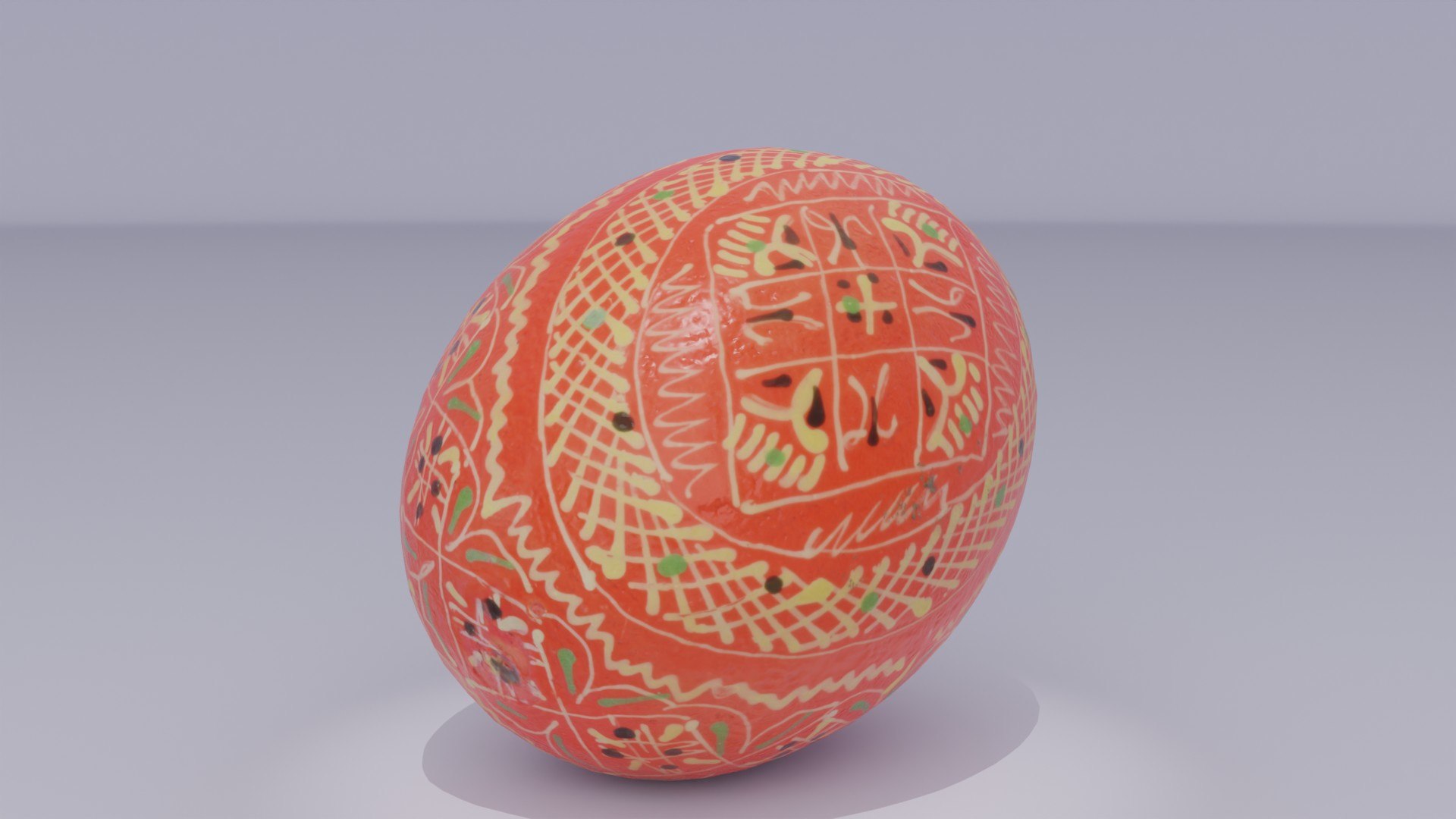 3D Easter Egg 02 Low-poly - TurboSquid 1951762