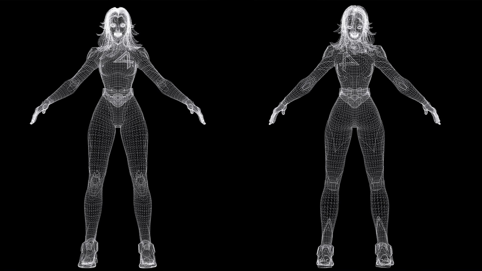 3D Invisible Woman Model - TurboSquid 2340563