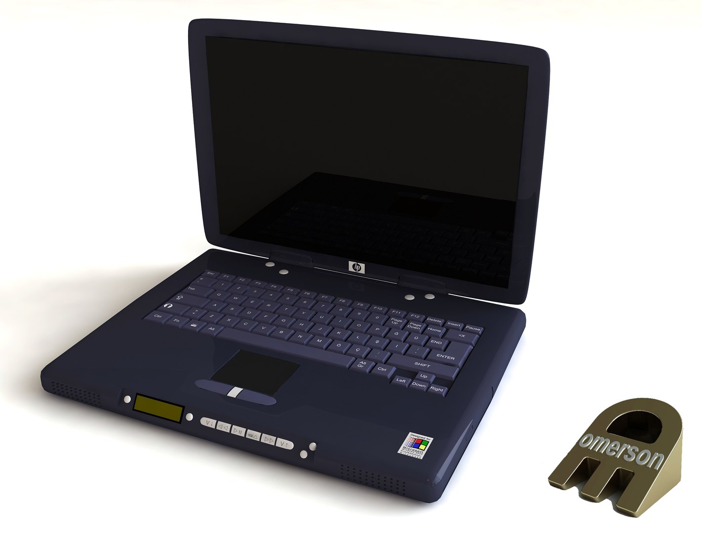 3D hp laptop - TurboSquid 1172847