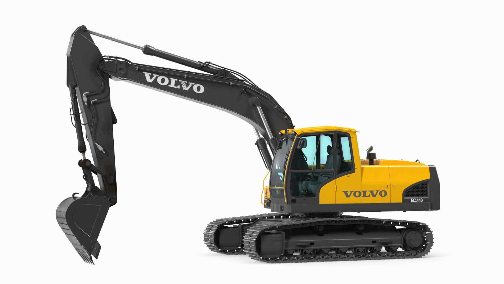 Large Tracked Excavator Volvo 3D Model - TurboSquid 2133726