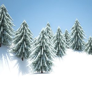 SketchUp Pine-Trees Models | TurboSquid
