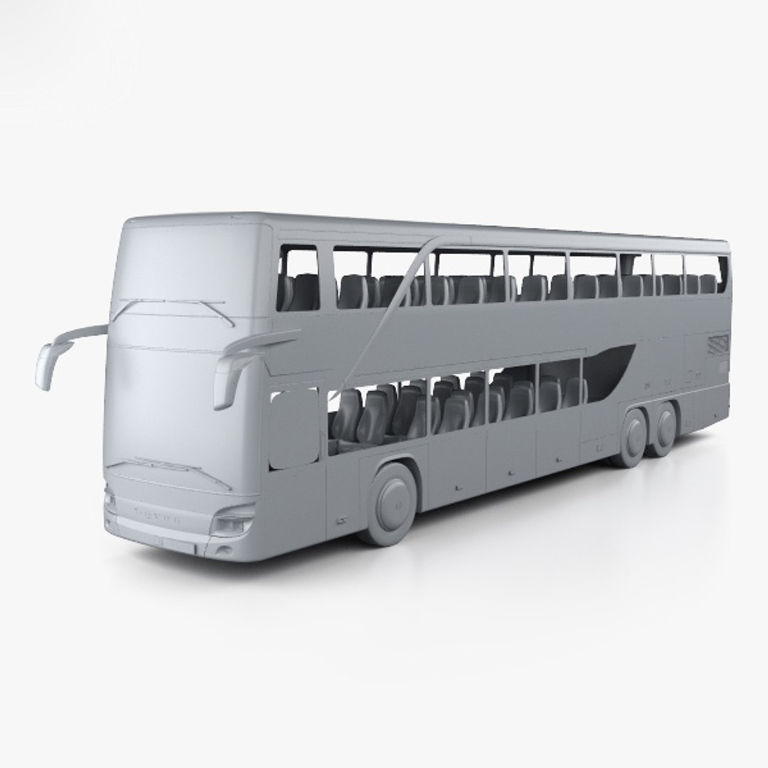 Setra s 431 3D model - TurboSquid 1356940