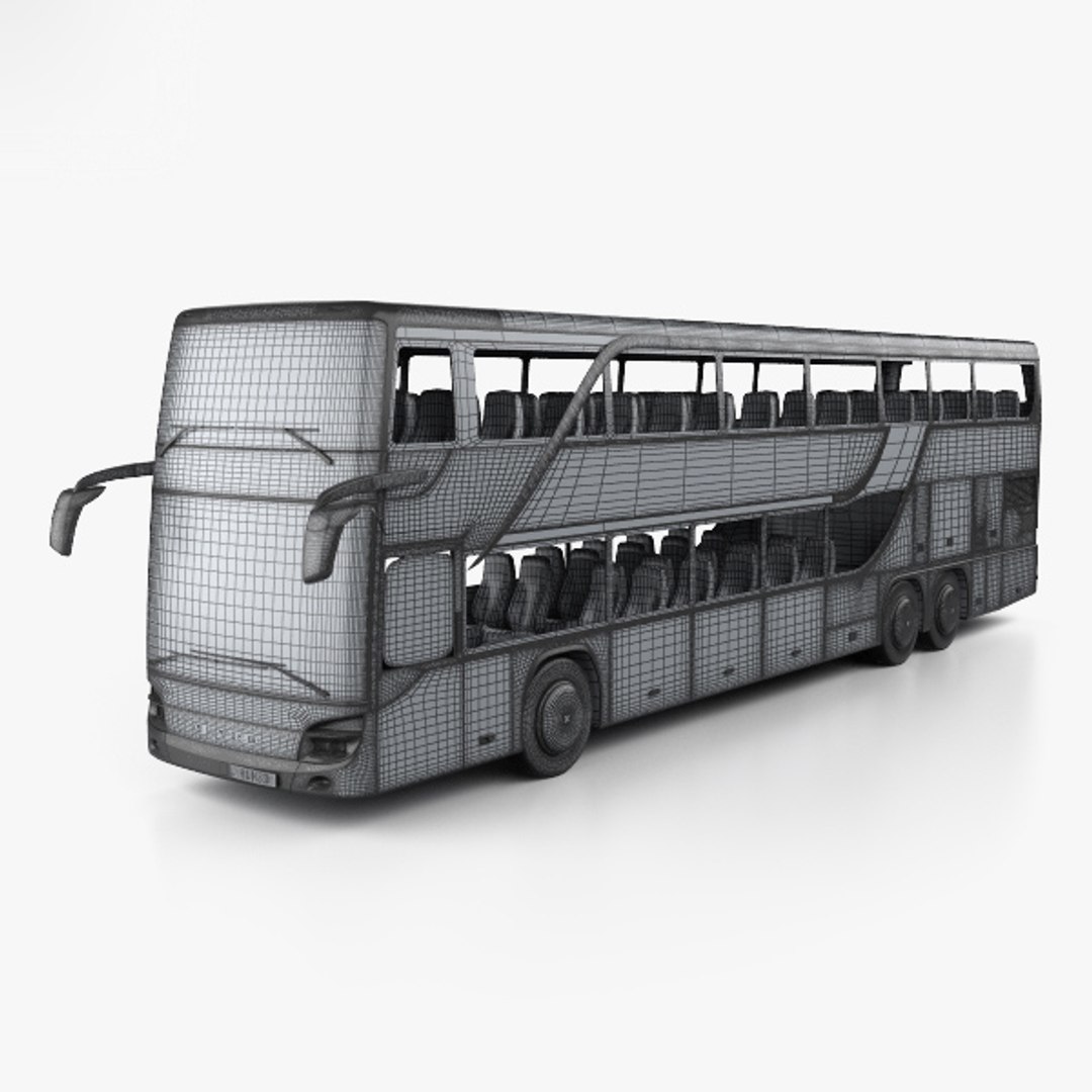 Setra s 431 3D model - TurboSquid 1356940