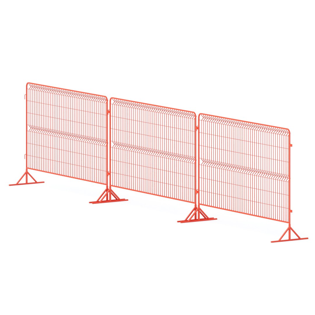 Modular Fence Construction Model - TurboSquid 1551795
