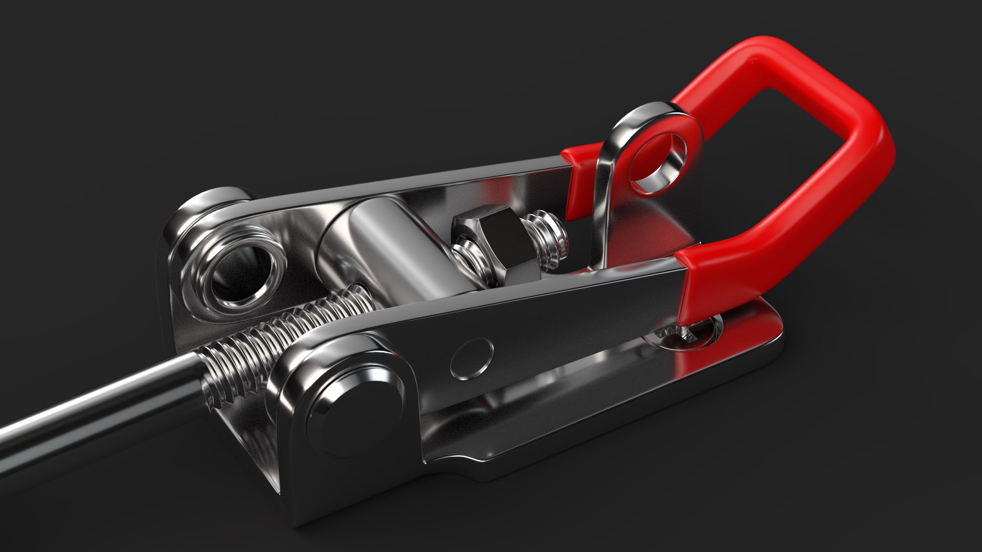 Pull-action latch toggle clamp 3D - TurboSquid 1544750