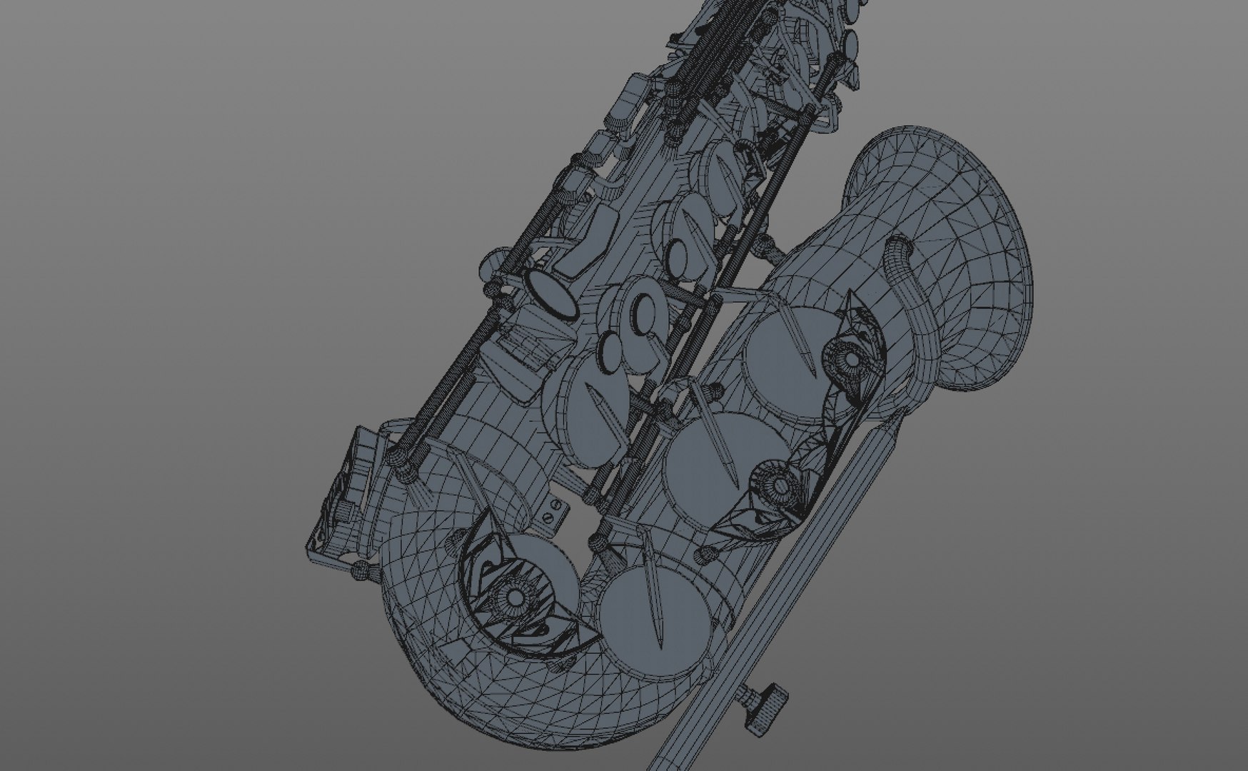 3D Model Saxophone - TurboSquid 1982084