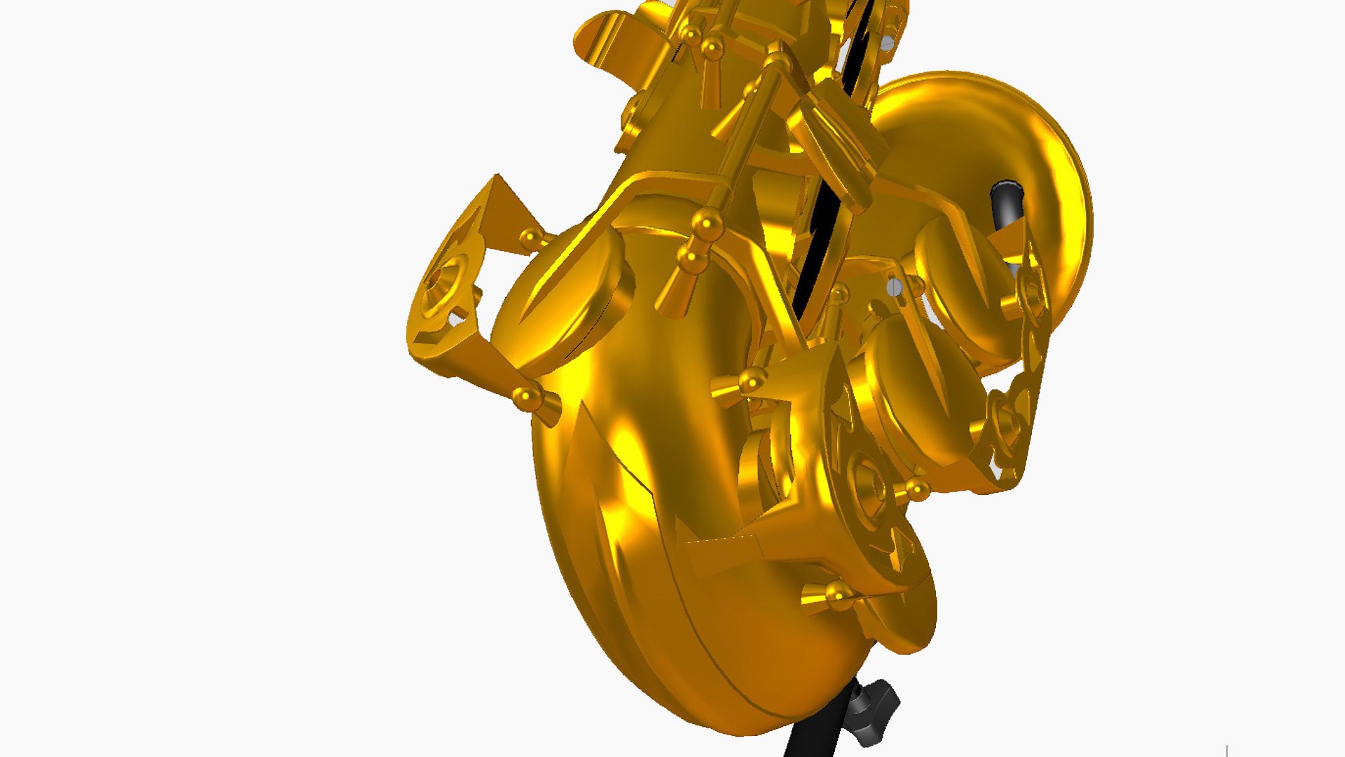 3D Model Saxophone - TurboSquid 1982084