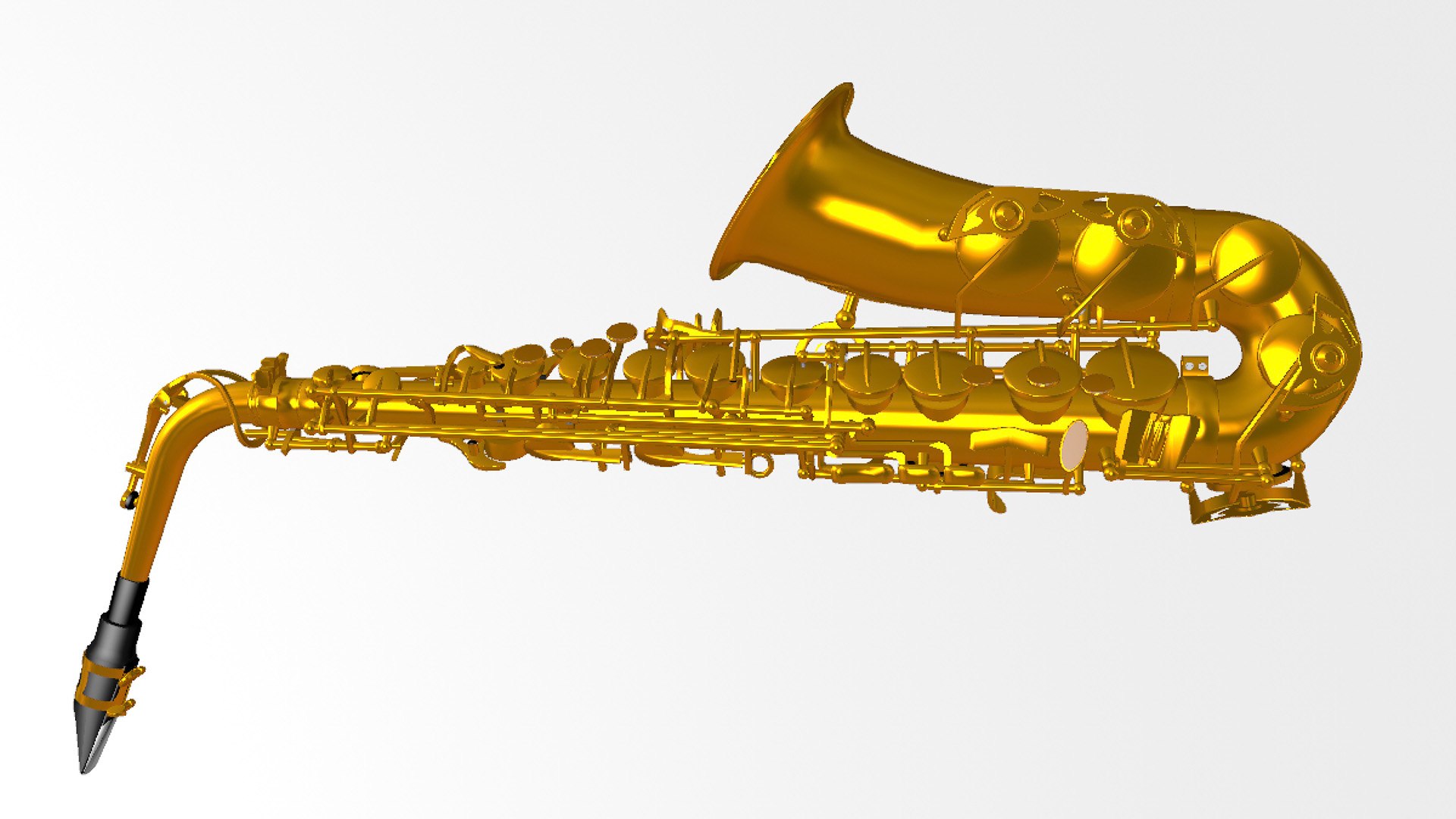 3D Model Saxophone - TurboSquid 1982084
