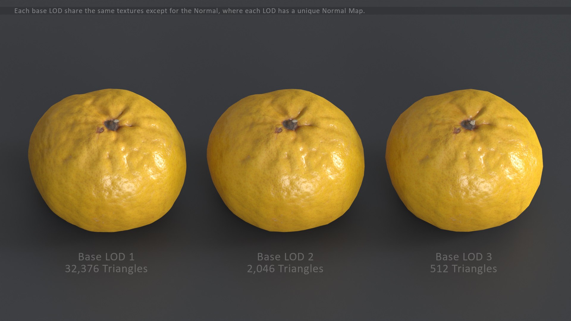 Satsumas 3D Model - TurboSquid 1863810
