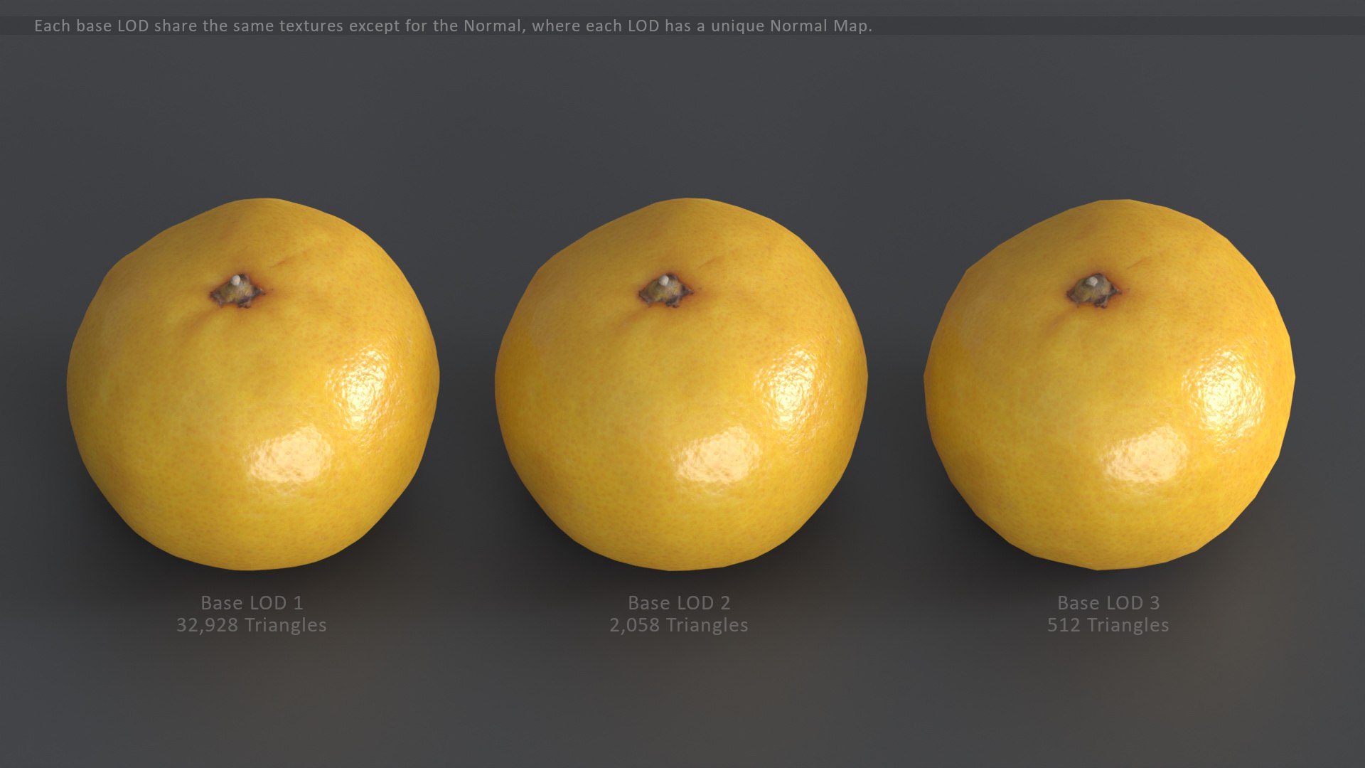 Satsumas 3D Model - TurboSquid 1863810