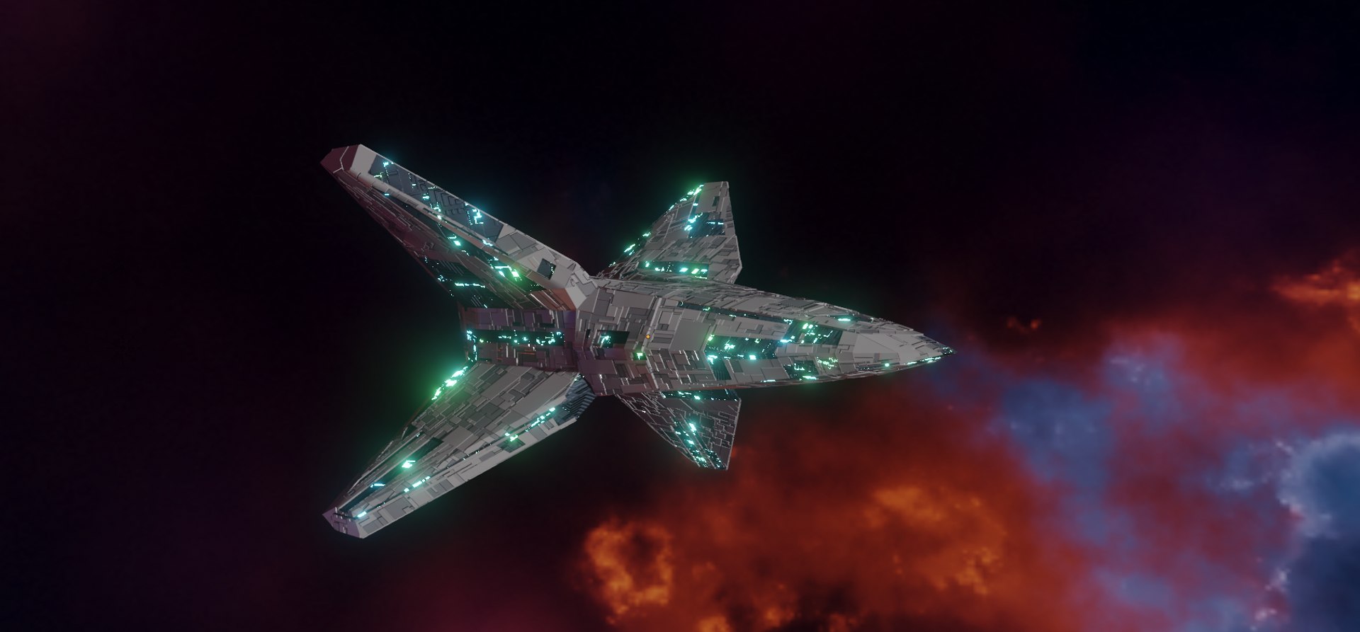 X Destroyer 3D Model - TurboSquid 2193213