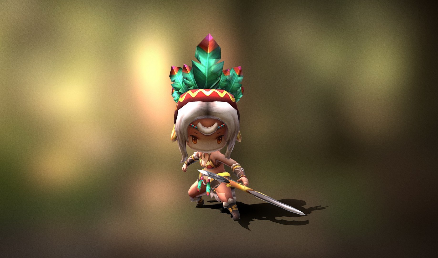 3D Three Kingdoms - Zhu Rong Model - TurboSquid 2015590