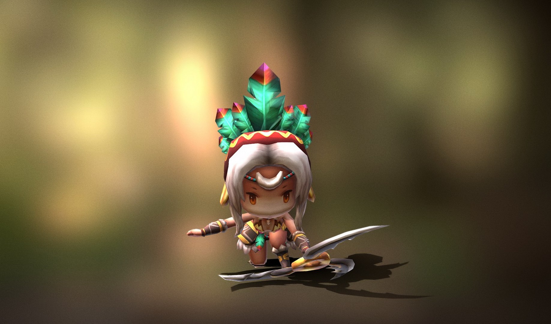 3D Three Kingdoms - Zhu Rong Model - TurboSquid 2015590