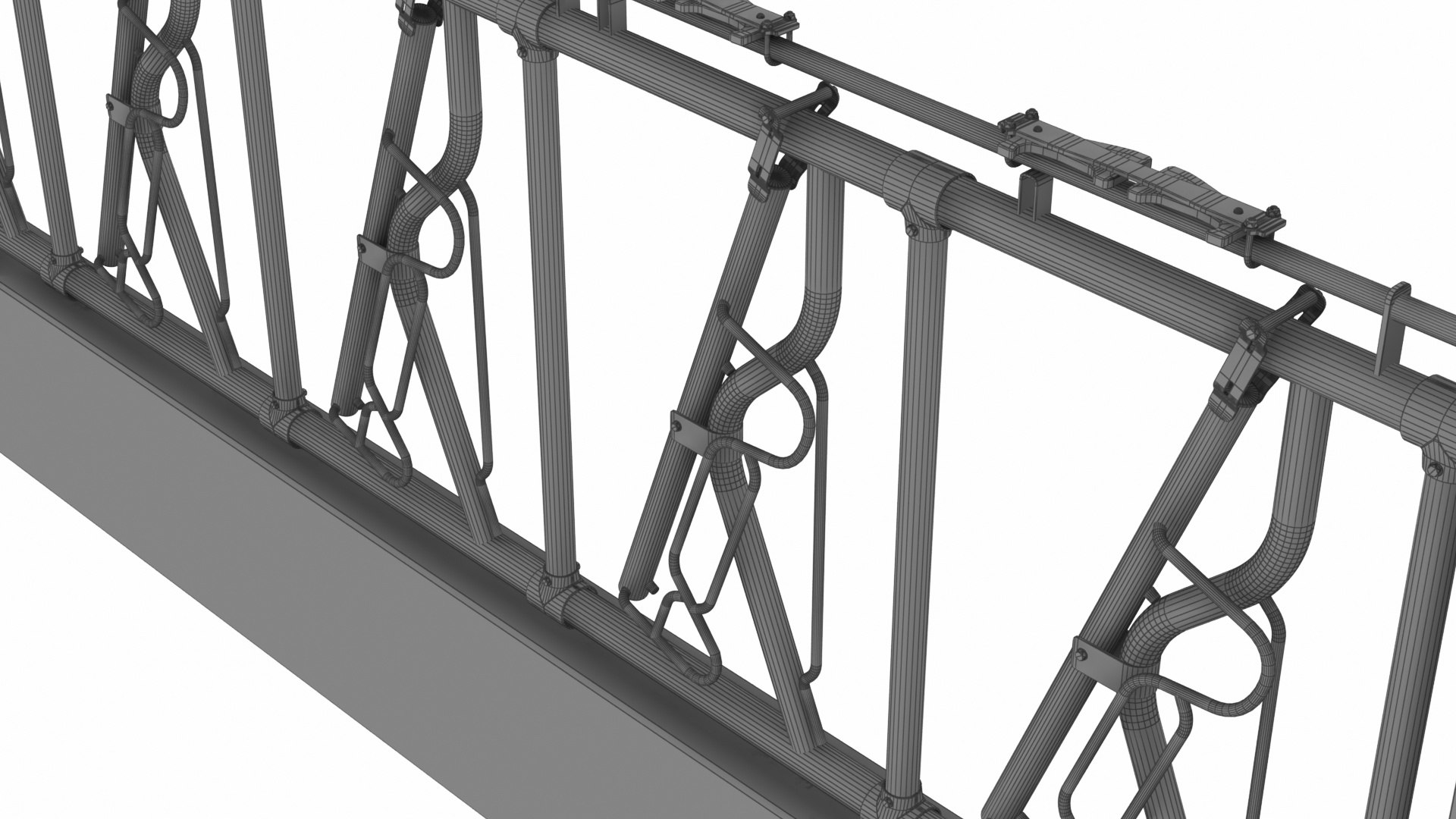 3D Cow Farm Head Locking Feed Barrier - TurboSquid 2006608