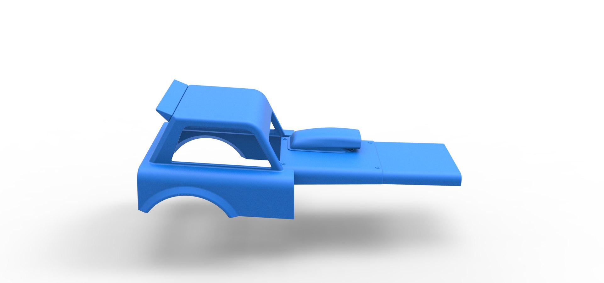 Shell Of New Zealand Superstock Car Version 2 Scale 1 To 25 3D Model ...