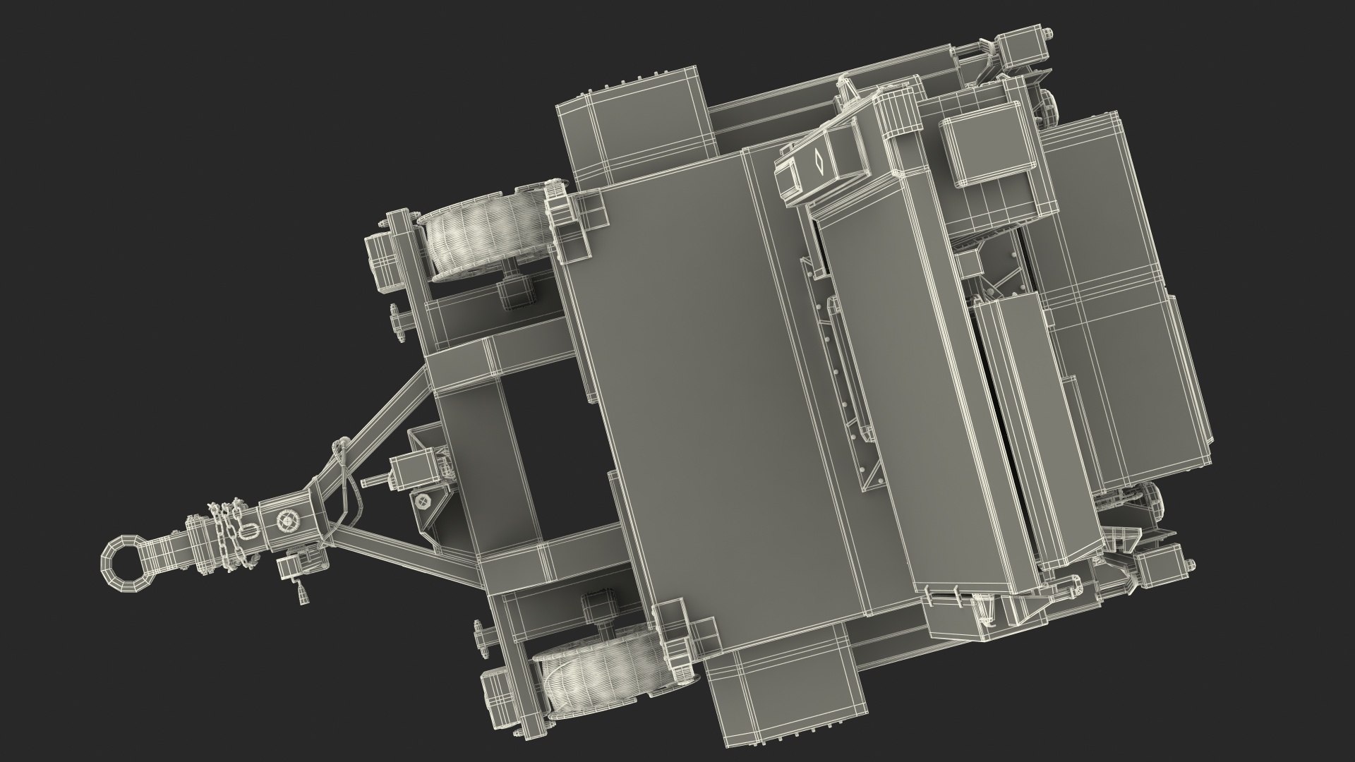 3D MPQ-64 Sentinel Radar Sand Color model - TurboSquid 1932522