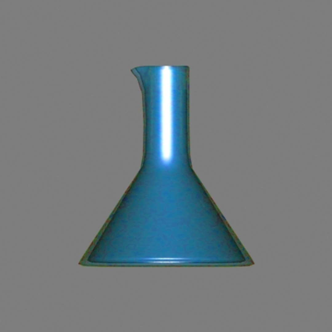3ds max laboratory beaker