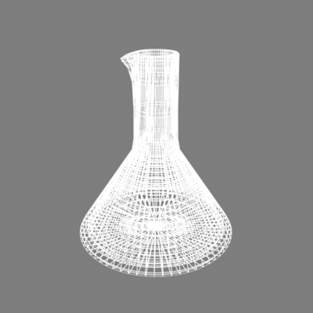 3ds max laboratory beaker