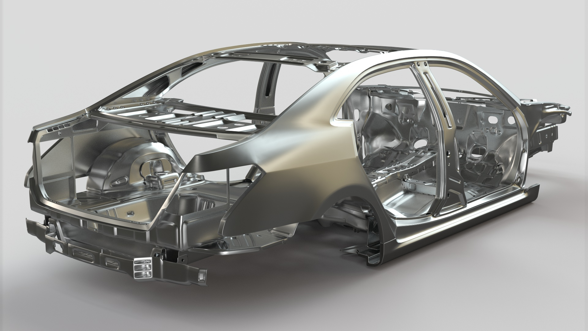 3D Car Frame model - TurboSquid 1714347