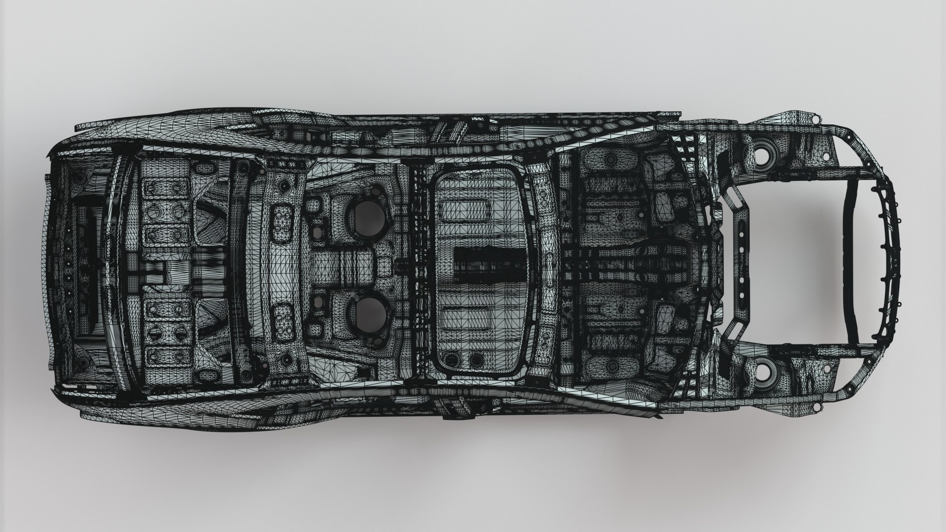 3D Car Frame model - TurboSquid 1714347