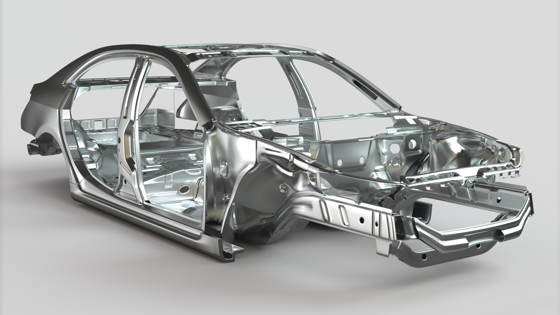 3D Car Frame model - TurboSquid 1714347