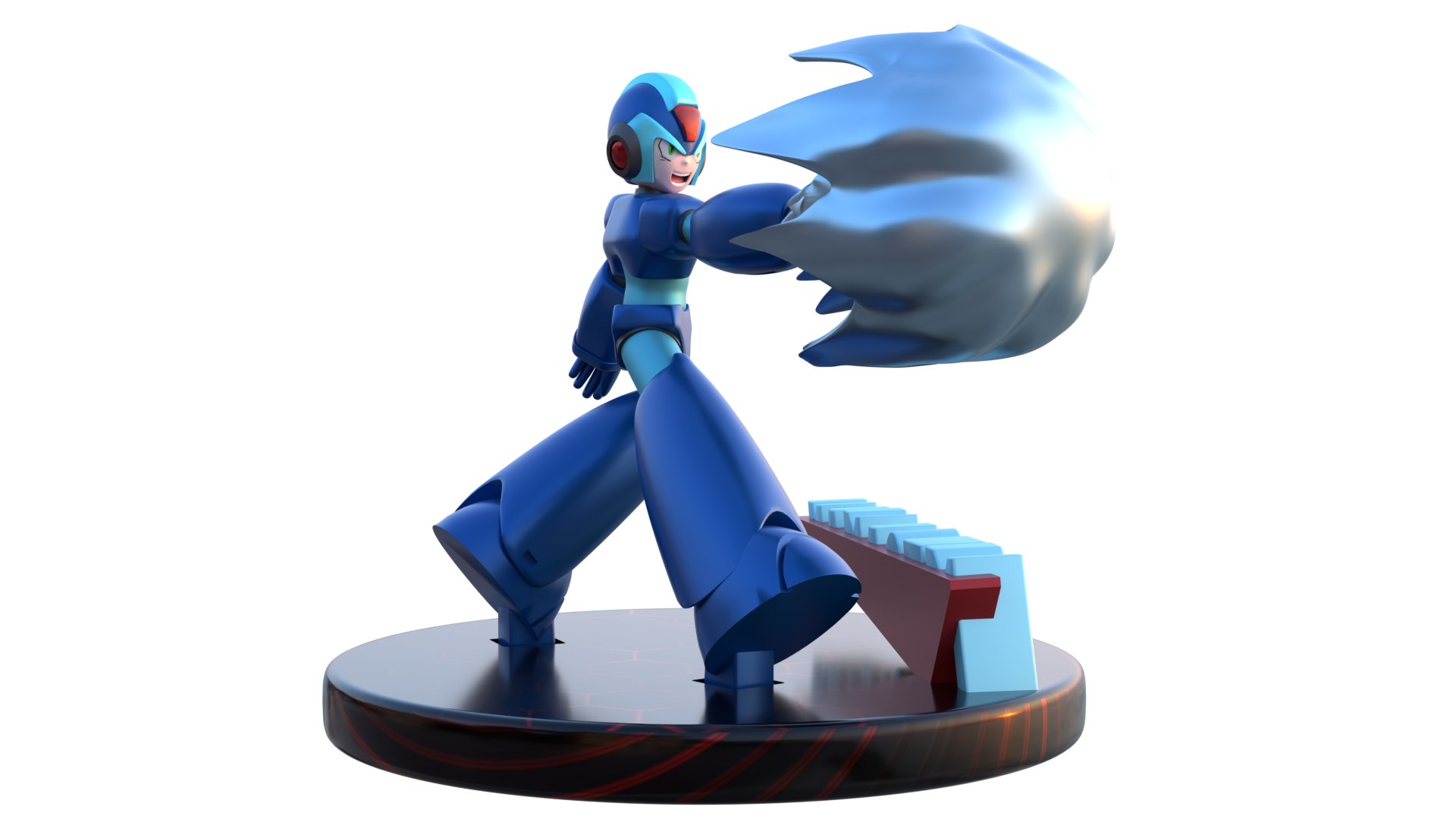 3D Mega Man 3D Printable Model Model - TurboSquid 2336113