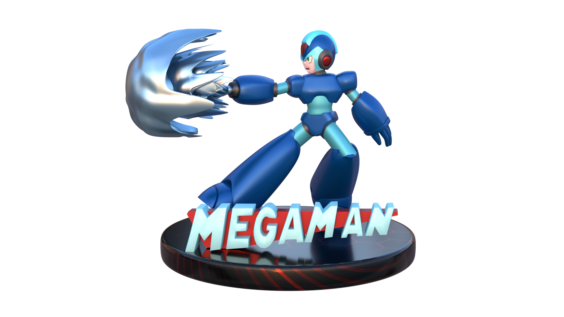 3D Mega Man 3D Printable Model Model - TurboSquid 2336113