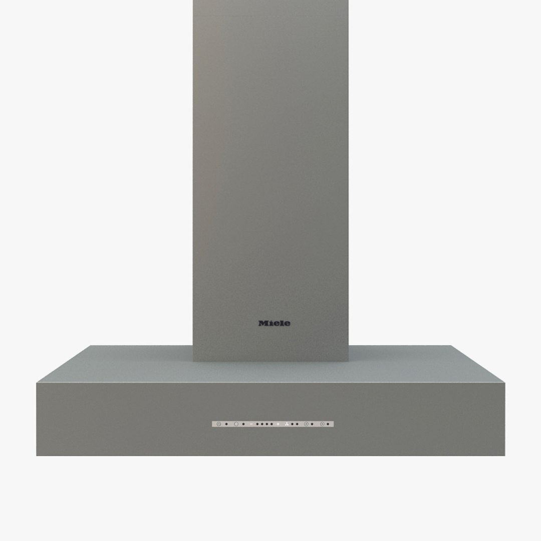 3d model miele ventilation hood
