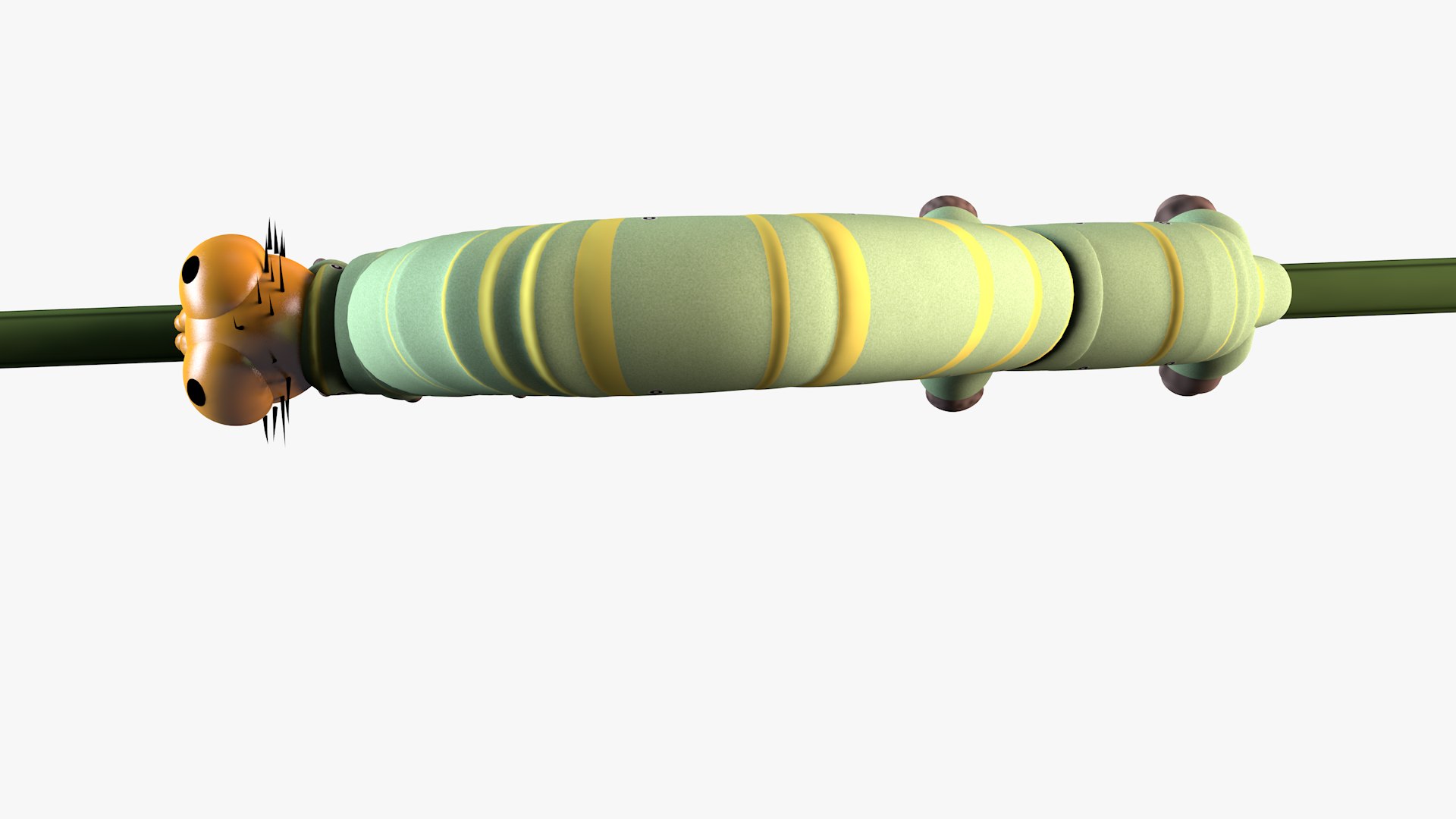 3D Model Inchworm - TurboSquid 1815996