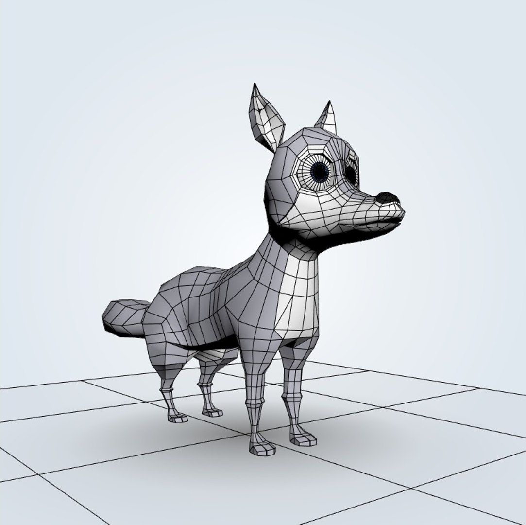 Wolf Model - TurboSquid 1881041