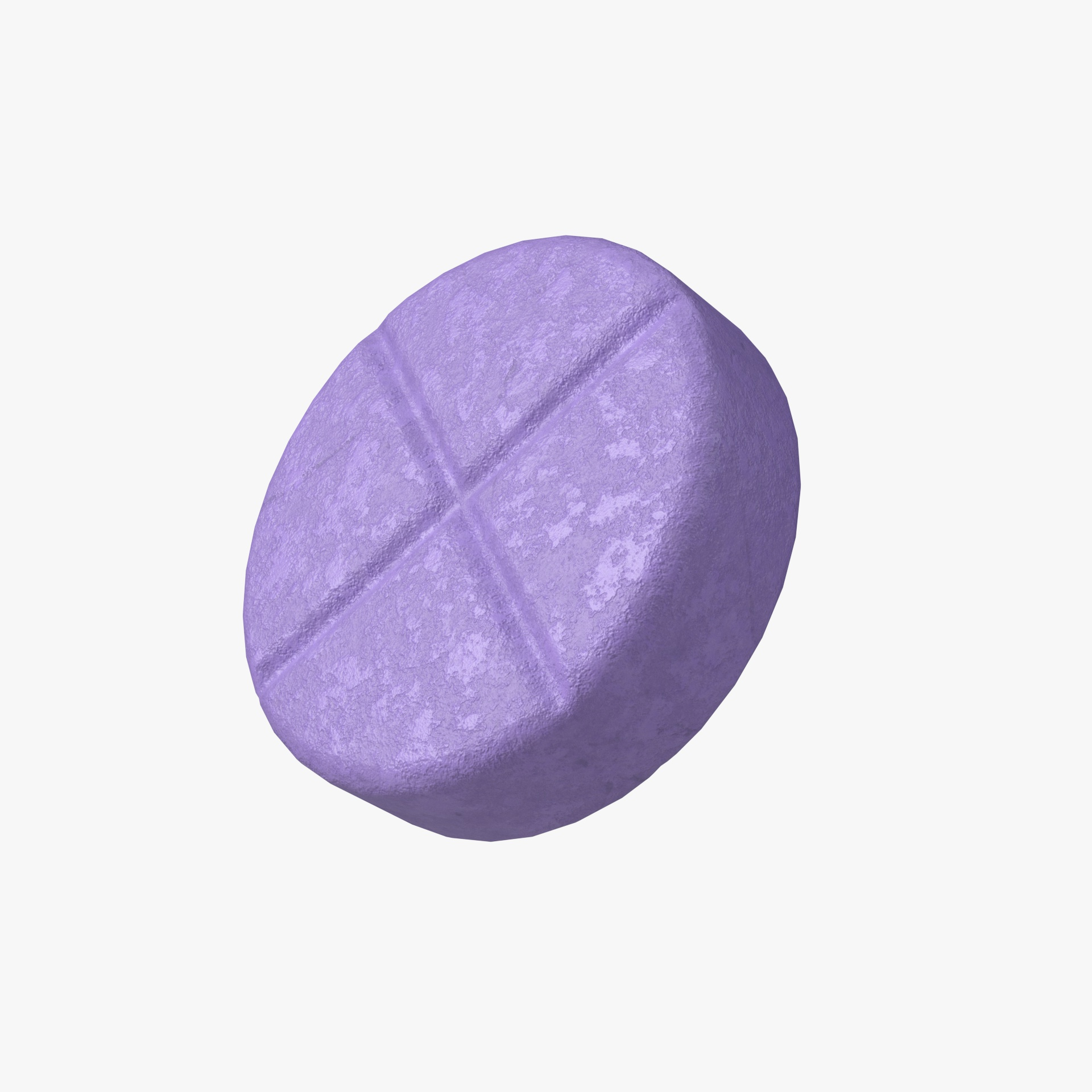 3D Set of Circular pills with 4K PBR tex and color variations ...