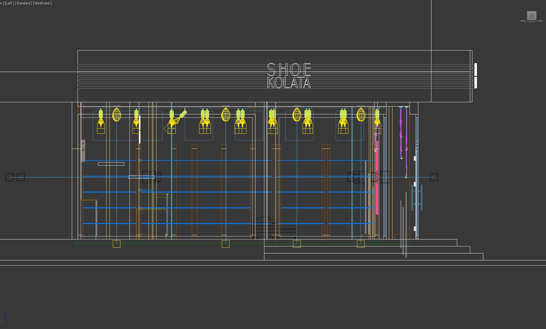 3D shoe store shop model - TurboSquid 1401597