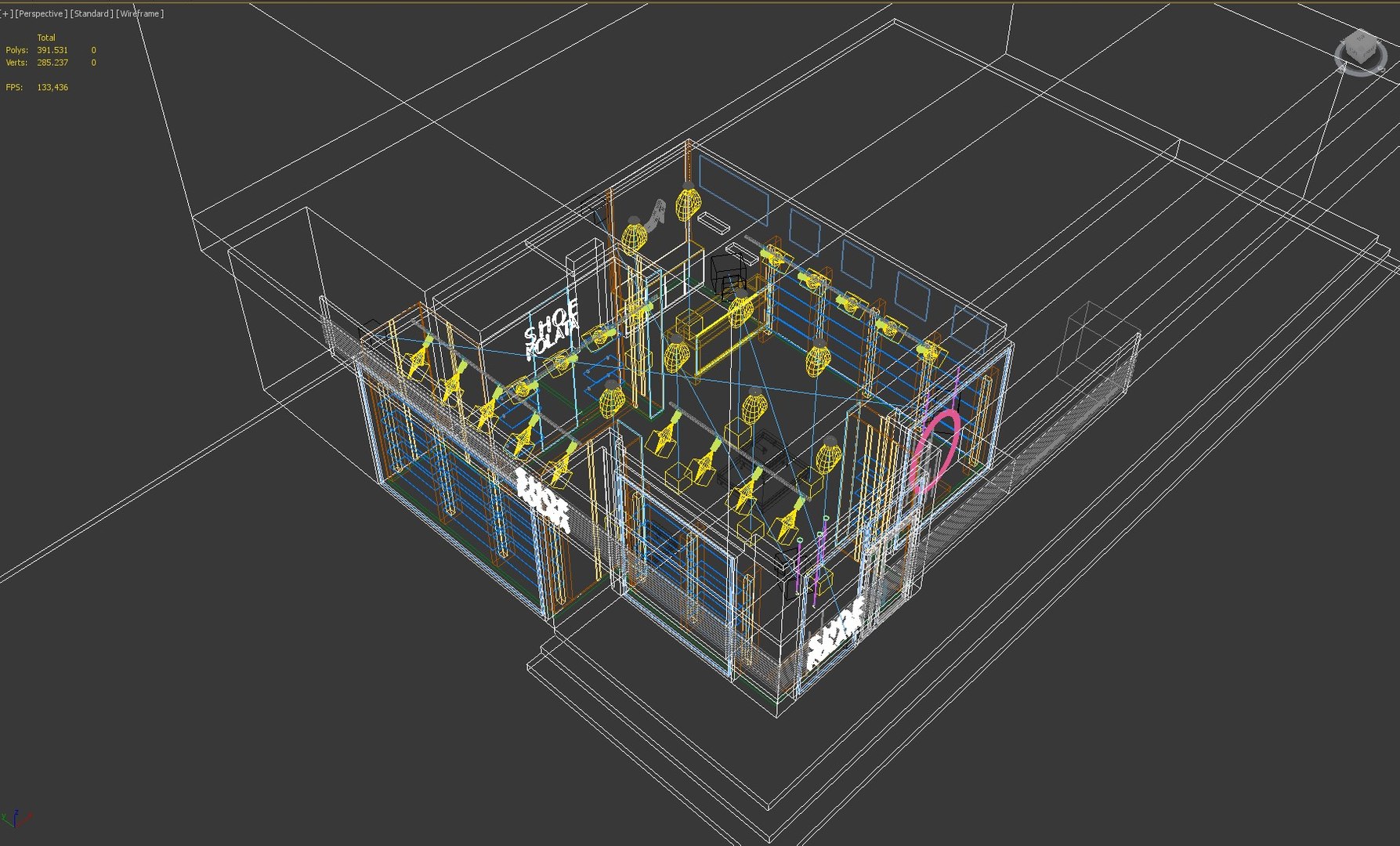 3D Shoe Store Shop Model - TurboSquid 1401597