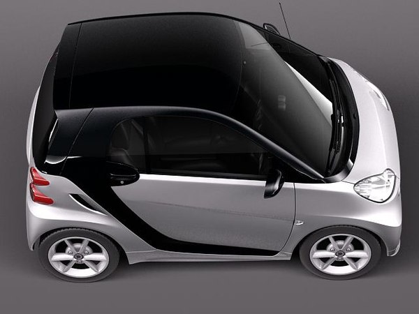 3d smart 42 fortwo 2013 model