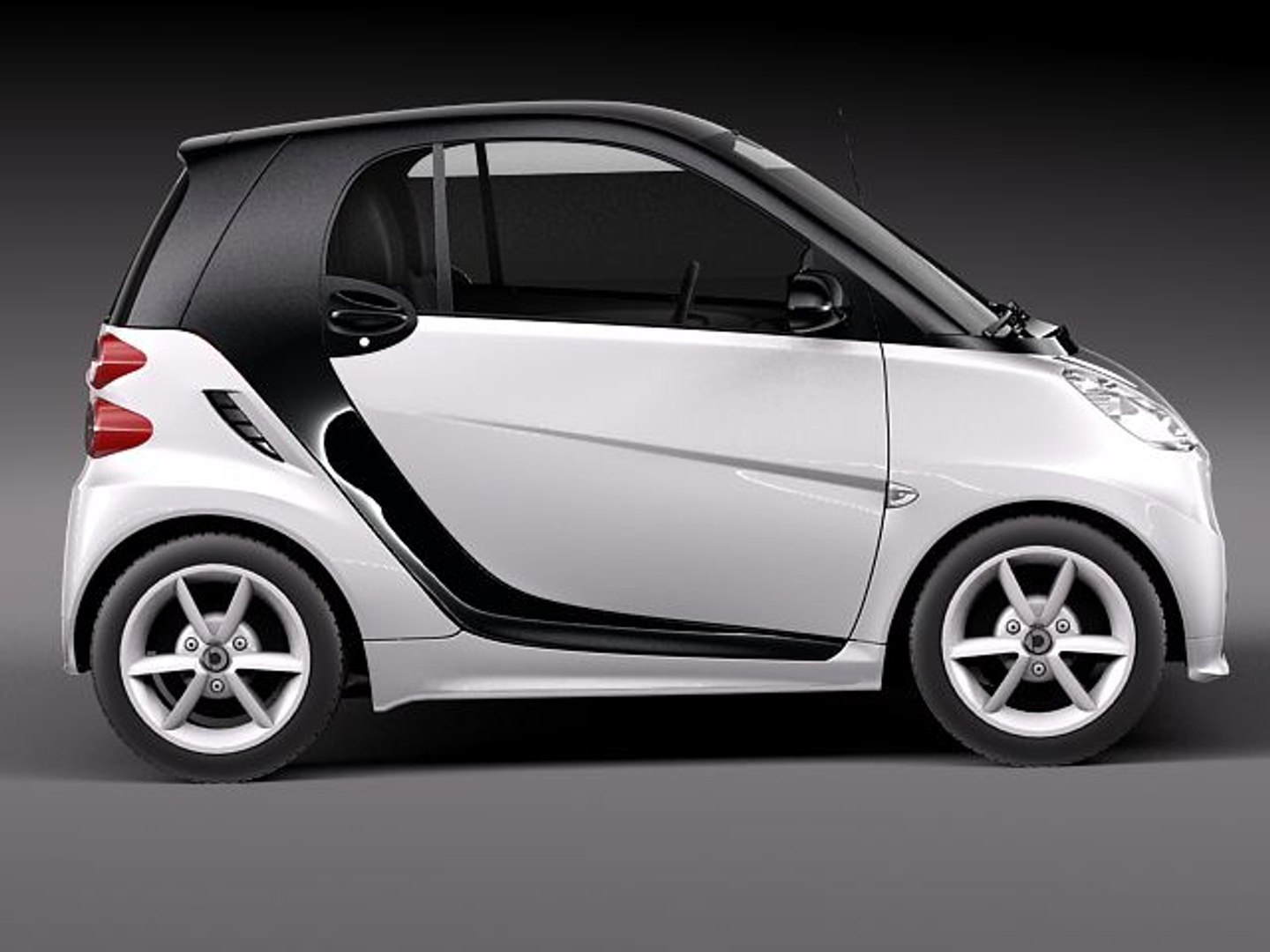 3d smart 42 fortwo 2013 model