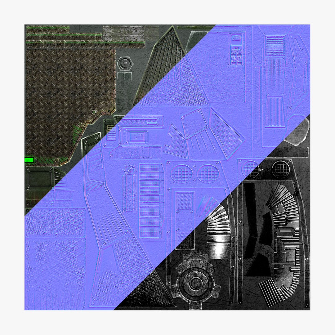 Low-poly Machine 3ds