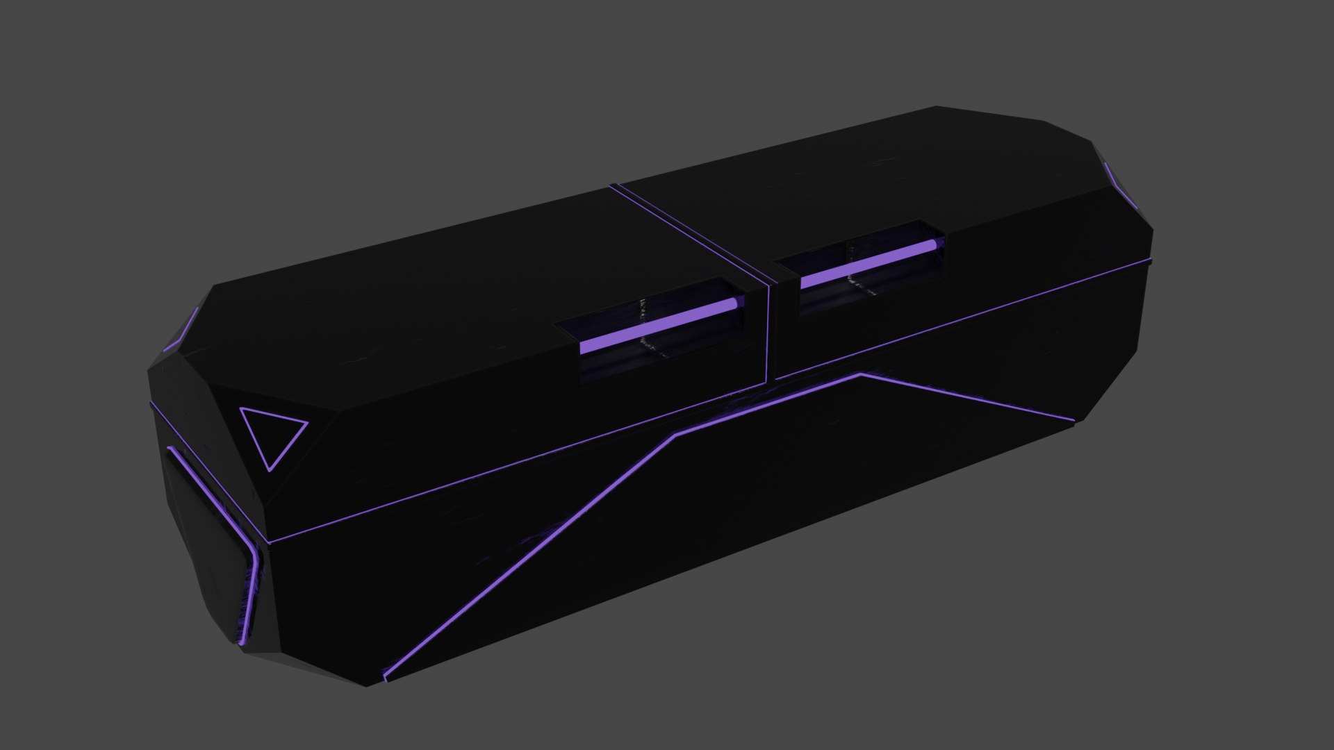 Cyberpunk Chest 3D - TurboSquid 1990288