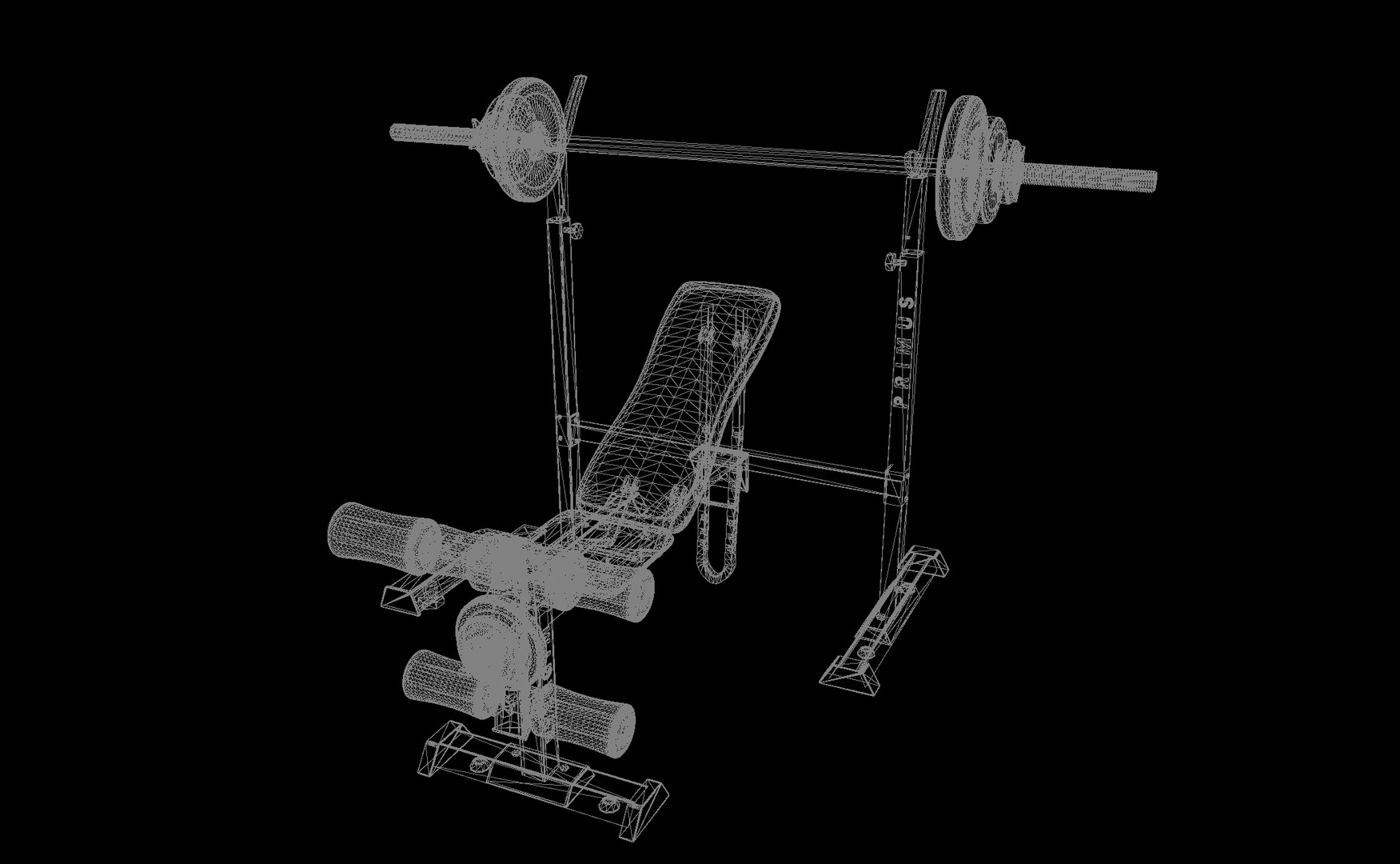 3D model Fitness equipment - TurboSquid 2105690
