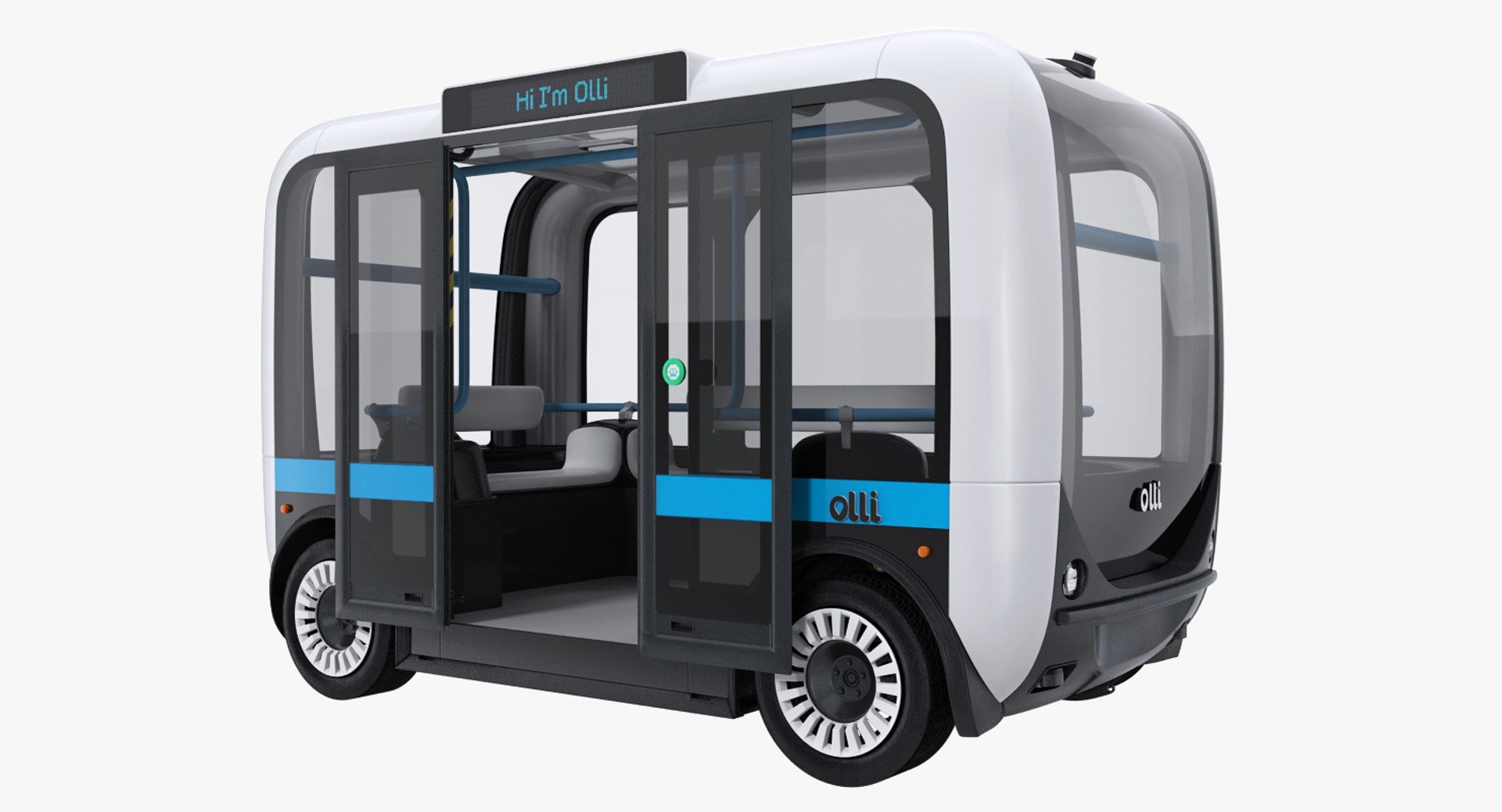 3D model olli self driving electric - TurboSquid 1250241