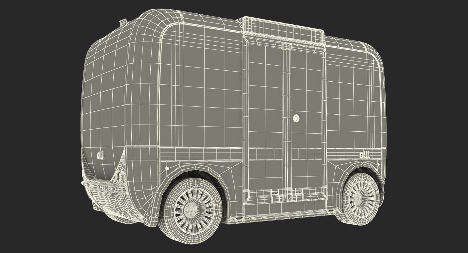 3D model olli self driving electric - TurboSquid 1250241