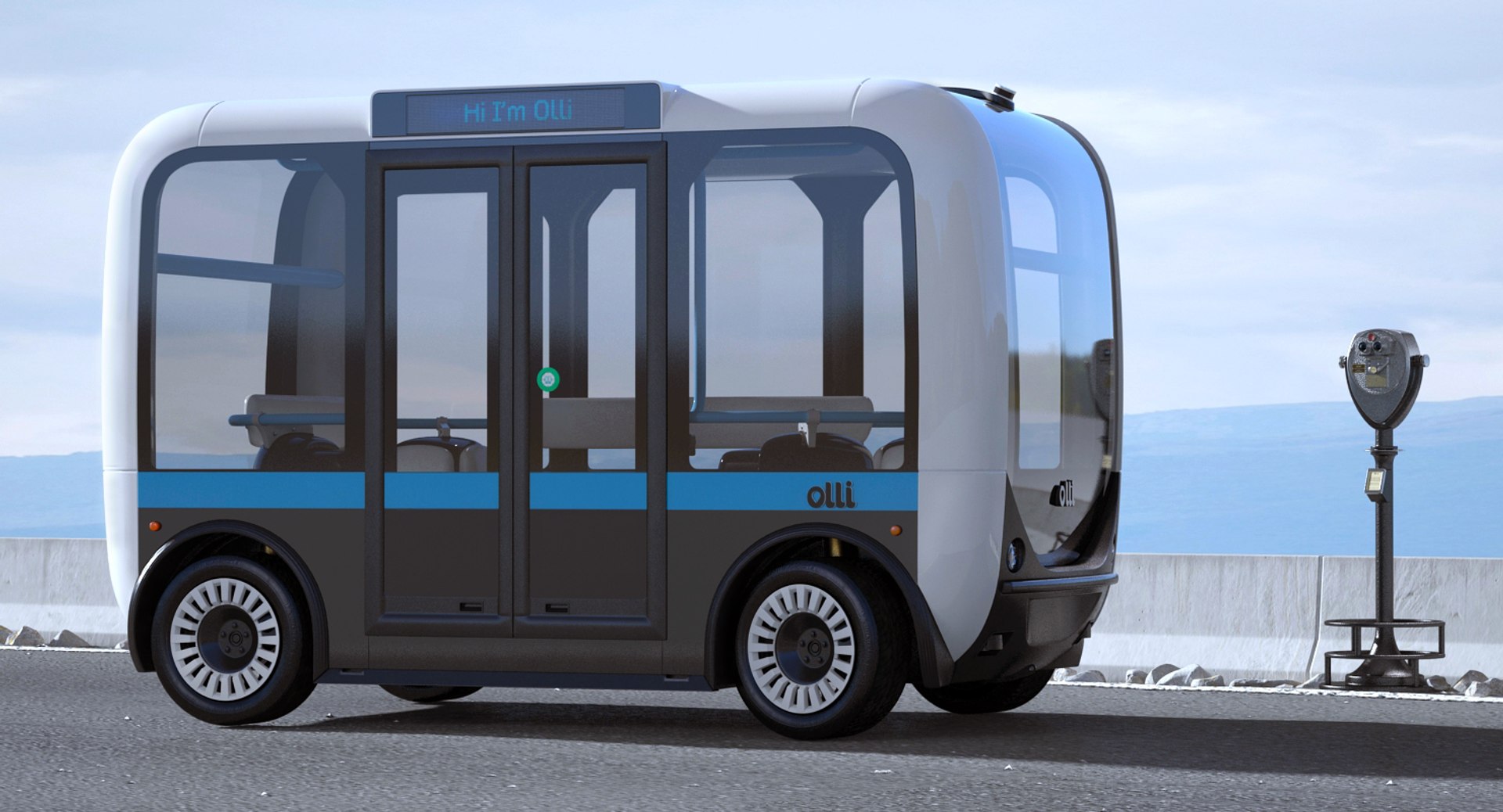 3D model olli self driving electric - TurboSquid 1250241